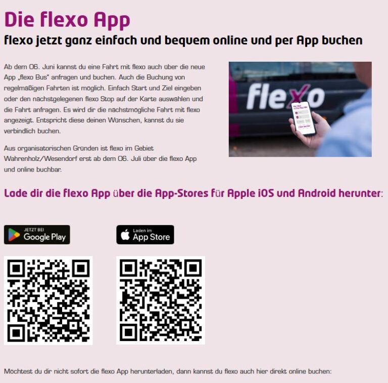 Flexo App – Niedersächsische LandNews